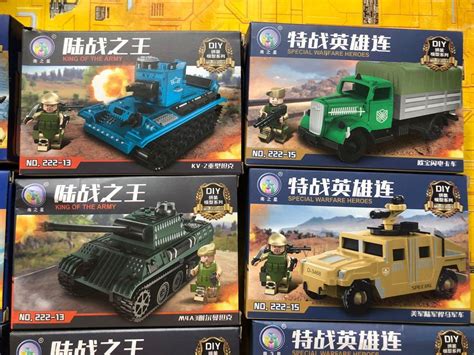 南之星 Nan Zhi Xin Building Blocks Kit Thunder Fighter Military Series King Of The Army Not