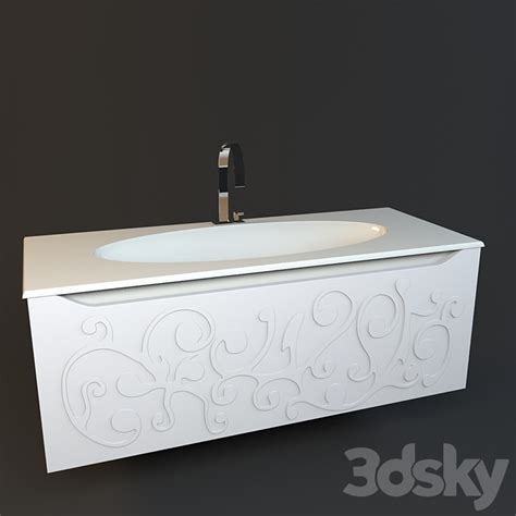 Aqwella / Elegance - Bathroom furniture - 3D model