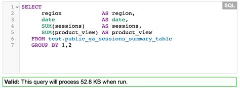 Optimizing Queries In Bigquery For Beginners By Softwareaslife Zalora Data Medium