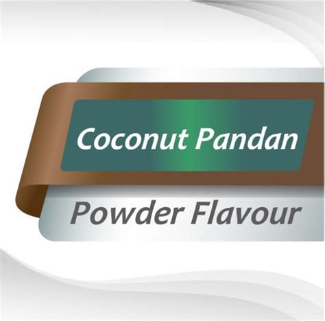 Coconut Pandan Powder Flavour Ar Natural Extracts Store