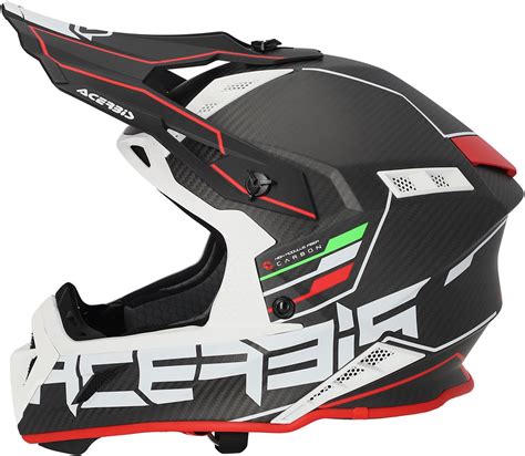 Acerbis STEEL CARBON BLACK/RED – Motomall