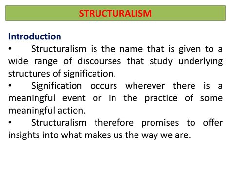 Structuralism Pptx