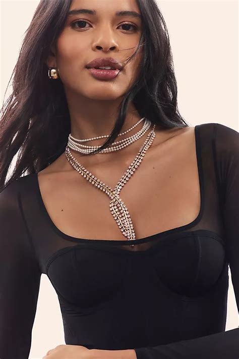 By Anthropologie Long Sleeve Mesh Crop Top Anthropologie