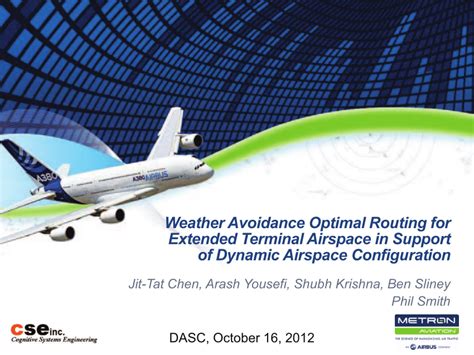 Pdf Weather Avoidance Optimal Routing For Extended Terminal Airspace