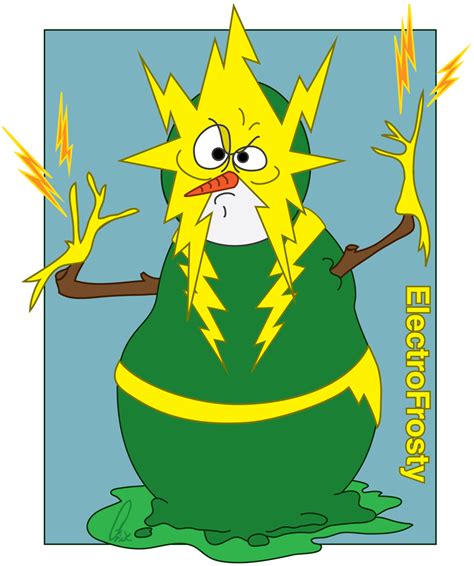 ElectroFrosty Illustrated : r/UsernamesIllustrated