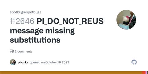 Pidonotreusepublicidentifiersclassnames Message Missing Substitutions · Issue 2646