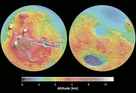 Mars Global Surveyor Mgs Mars Orbiter Laser Altimeter Mola Global Download Scientific