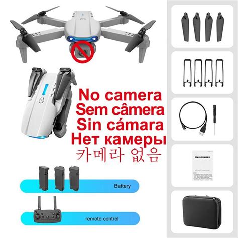 E 99 K 3 PRO Mini Drone 4 K H D Camera WI F I P V Obstacle Avoidance Fold Able Pro L RC D R On