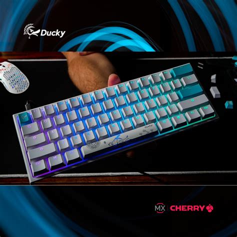 Ducky One 2 Mini Pure White RGB Mechanical Keyboard Spot On
