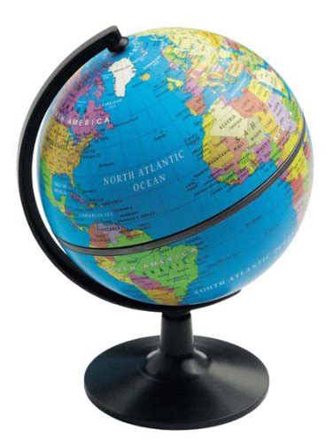 Elenco Edu Toys 5 Desktop Political Globe Blue Pricepulse