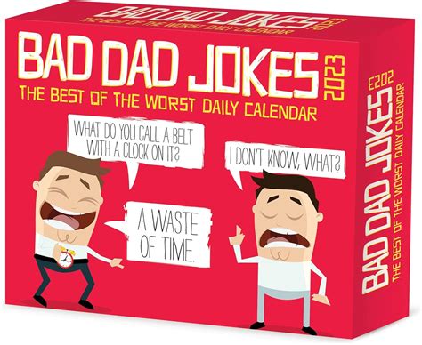 Bad Dad Jokes 2023 Box Calendar Willow Creek Press Uk Books