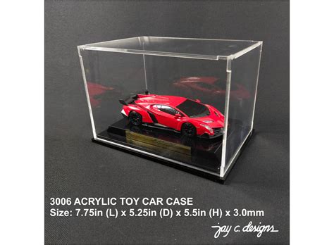 Acrylic Products Philippines Acrylic Toy Car Case Jay C Designs