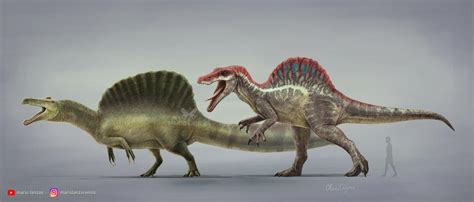 Spinosaurus Jurassic Park Design Vs Paleoart By Mariolanzas On Deviantart