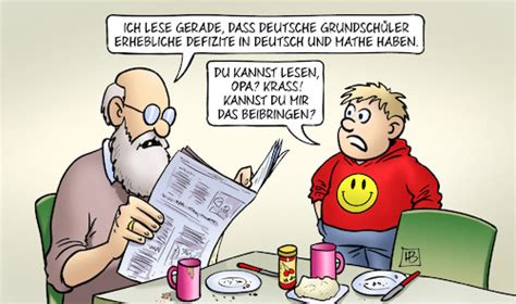 IQB Bildungstrend Von Harm Bengen Politik Cartoon TOONPOOL