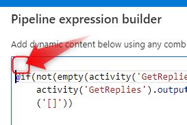 Expressionbuilder Azure Data Flow Expression Unable To Parse