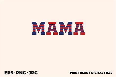 Mama Graphic Design Graphic By Style Echo · Creative Fabrica