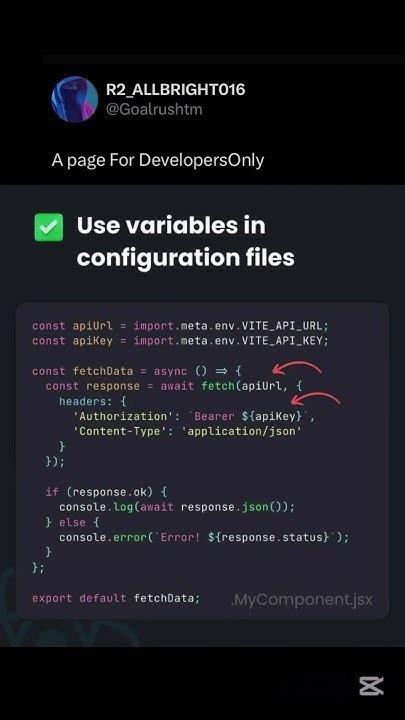 React Env File Usage In Detail Coding Webdevelopment Programming Youtube