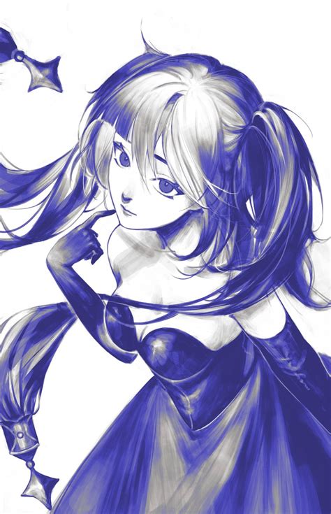 Mona Genshin Impact Drawn By Fanfanq Danbooru