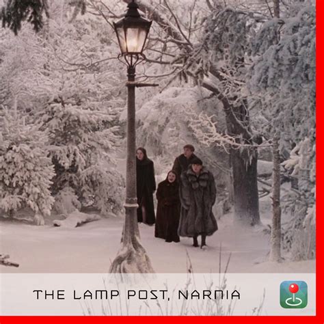 Narnia Lamp Post Wallpaper