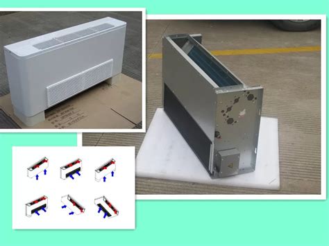 Vertical 110v Horizontal Fan Coil Unit Water Chilled