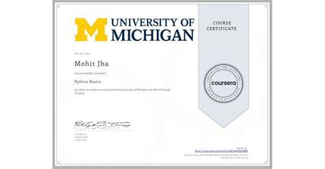 mohit jha on linkedin completion certificate for python basics