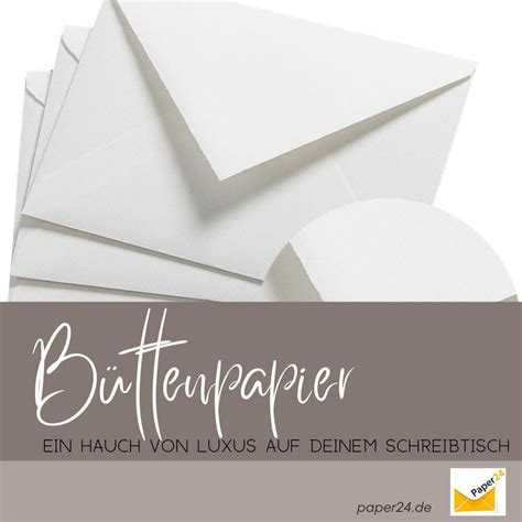 Echt Bütten Hüllen Halbmatt C6100 Gm² Weiß 114 X 162 Mm Mit Fut