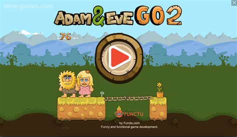 Adam And Eve Go 2 Play Online On Silvergames 🕹️