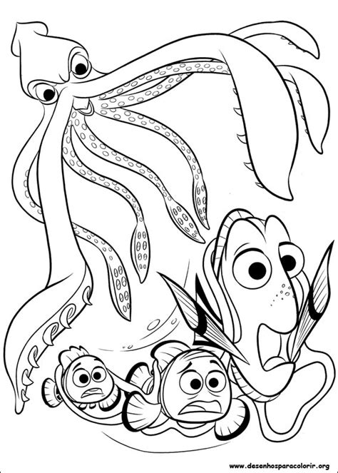 Procurando Dory Para Colorir