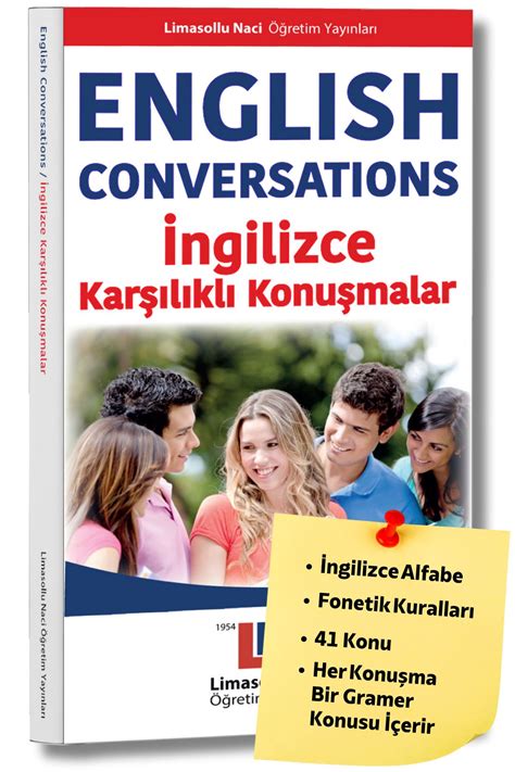 Limasollu Naci Öğretim Yayınları İngilizce Karşılıklı Konuşmalar Fonetik Kuralları Kelime