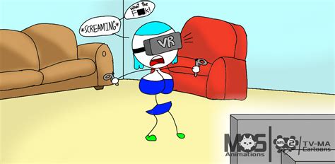 Shy Tries Out Vr By Meanie Sturgill On Deviantart