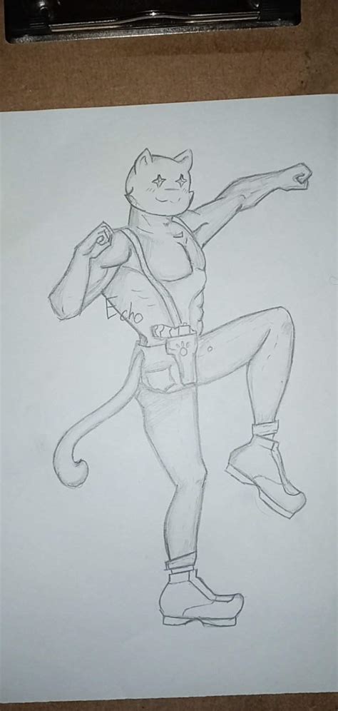 Meowscles Sketch Fortnite Battle Royale Armory Amino