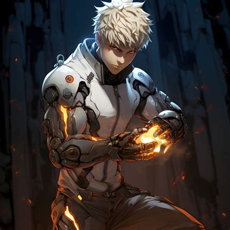 One Punch Mans Genos Saitamas Deciple By Nostalgicsuperfan On