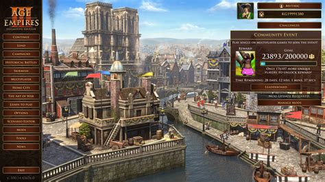 main menu tweak iii modding age of empires forum