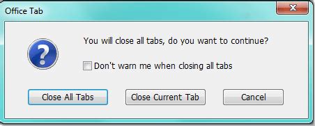 How To Quickly Close All Opened Workbooks