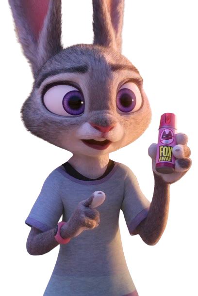 Judy Hopps Holds A Fox Repellent By Ceb1031 On Deviantart