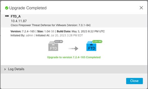Upgrade Ftd Ha Managed By Fmc Cisco