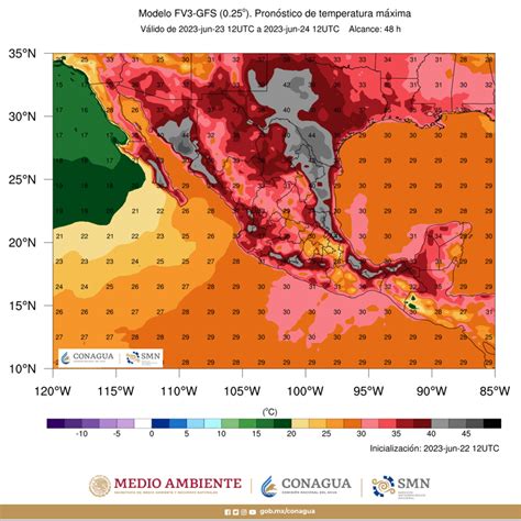 Termina la tercera ola de calor en México informa la Conagua qué
