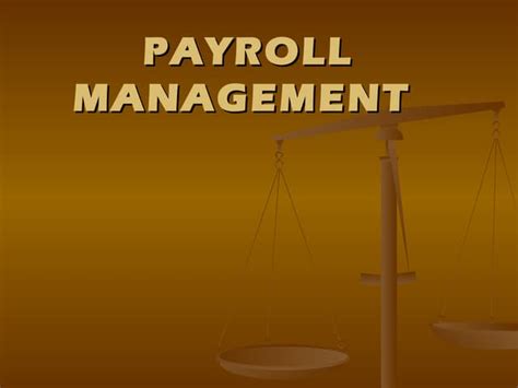 Payroll Process Flowchart Pptx