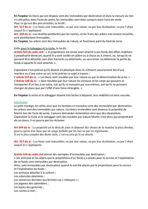 Exemple De Cas Pratique Droit
