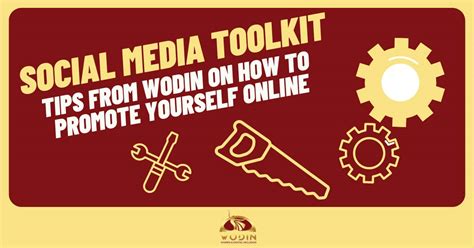 Social Media Tips Toolkit On How To Promote Yourself Online