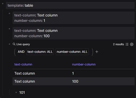 Tables In LogSeq Questions Help Logseq
