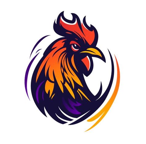Cockerel Head Rooster Vector Images Over 2700