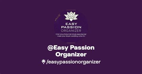 Easy Passion Organizer Linktree Easy Passion Organizer Linktree