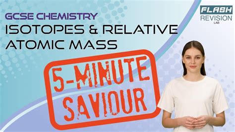 Minute GCSE Chemistry Atomic Structure Isotopes Relative Atomic Mass Calculations YouTube