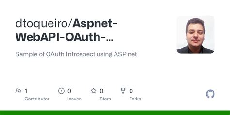 github dtoqueiro aspnet webapi oauth introspect sample of oauth