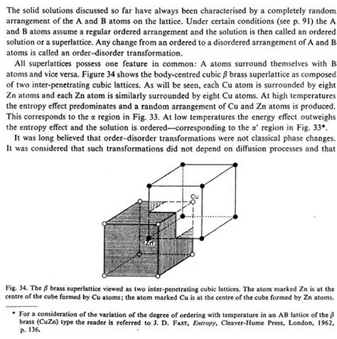 3 2 5 Superlattice Formation Order Disorder Transformations