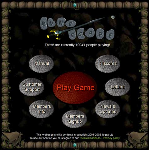 Filerunescape Website 2003png The Runescape Wiki