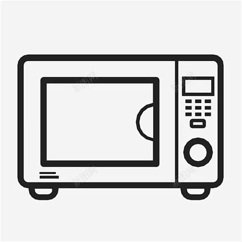 微波炉技术即食食品图标 标志 UI图标 设计图片 免费下载 页面网页 平面电商 创意素材