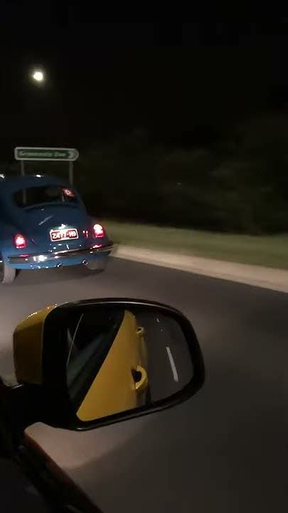 VW Beetle shooting flames backfire - YouTube