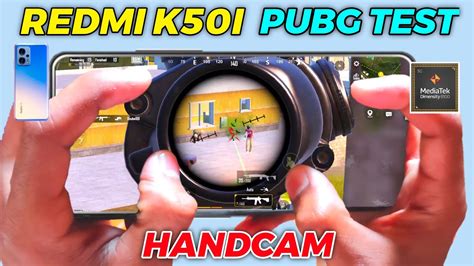 Redmi K50i Pubg Test Handcam 4 Finger Full Gyro Solo Vs Squad